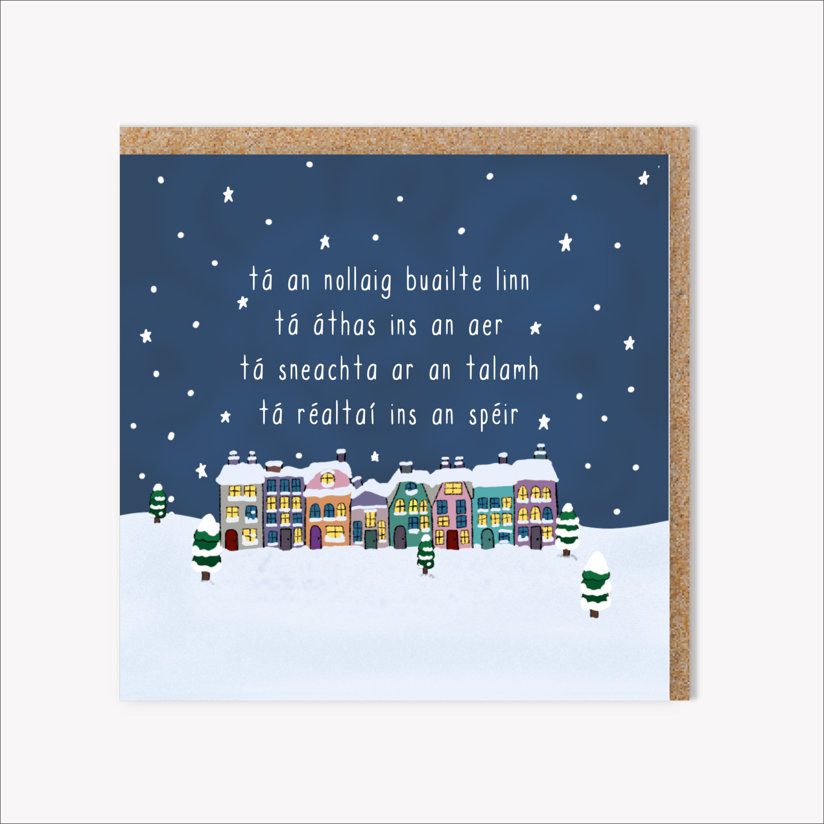 Nollaig Shona Pack - Bundle of Irish Christmas Cards - Connect The Dots ...