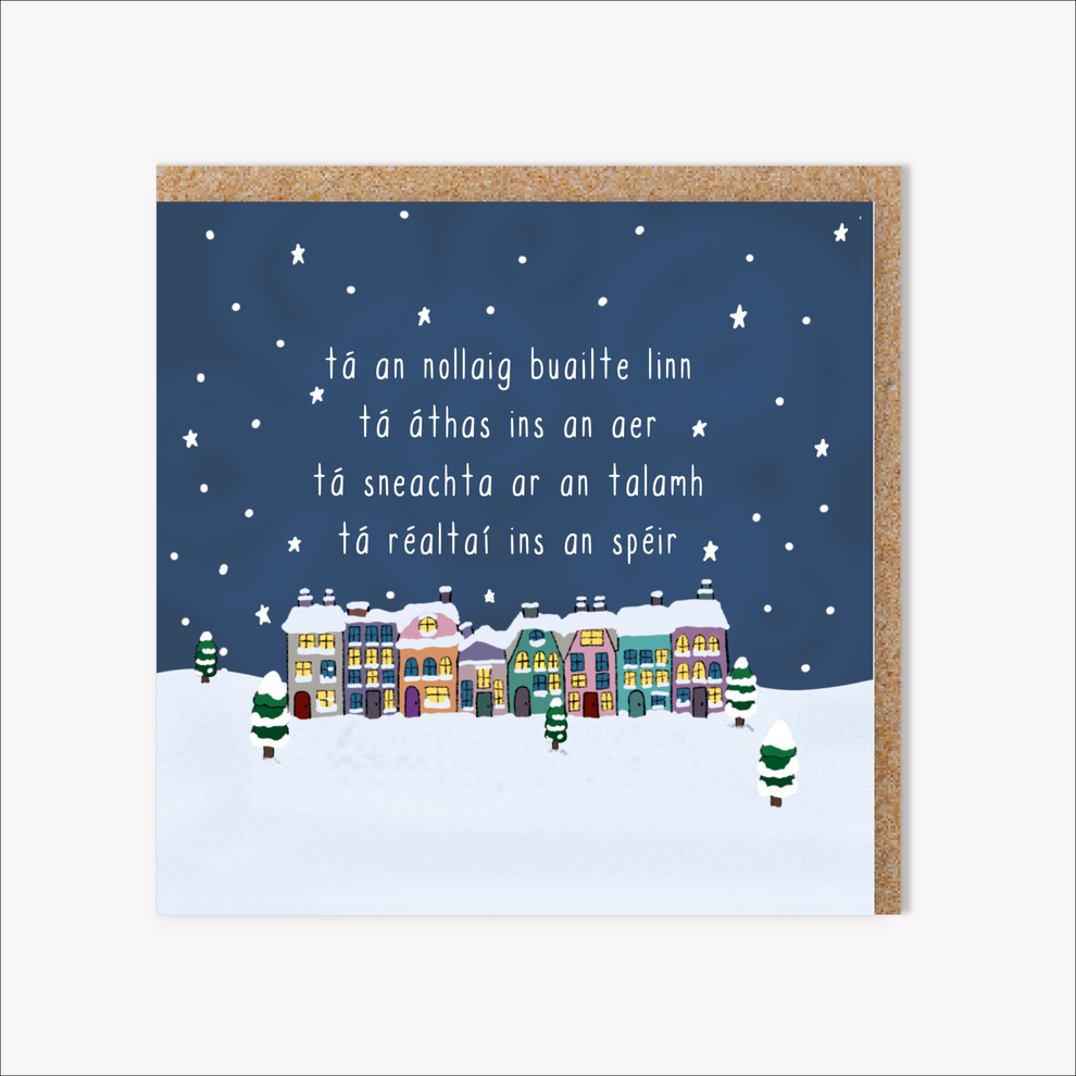 Nollaig Shona Pack - Bundle of Irish Christmas Cards - Connect The Dots ...