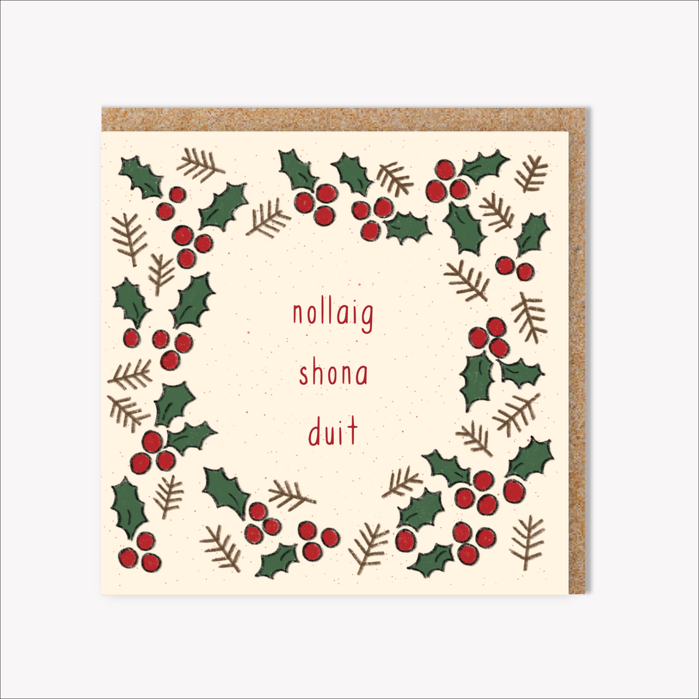 Nollaig Shona Pack - Bundle of Irish Christmas Cards - Connect The Dots ...