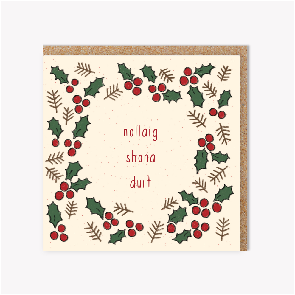 Nollaig Shona Pack - Bundle of Irish Christmas Cards - Connect The Dots ...