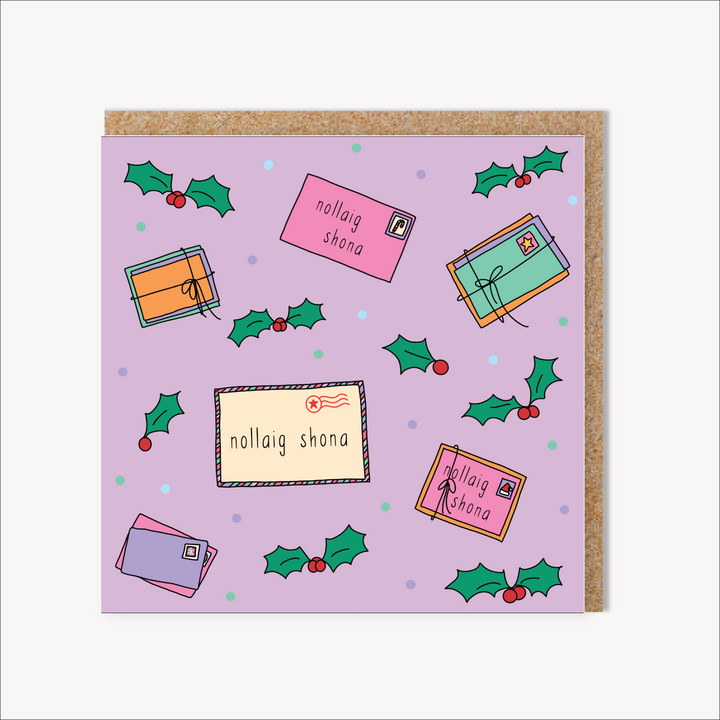 Irish Christmas Cards as Gaeilge - Nollaig Shona – Connect The Dots Design