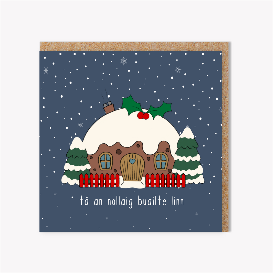 Irish Christmas Cards as Gaeilge - Nollaig Shona – Connect The Dots Design