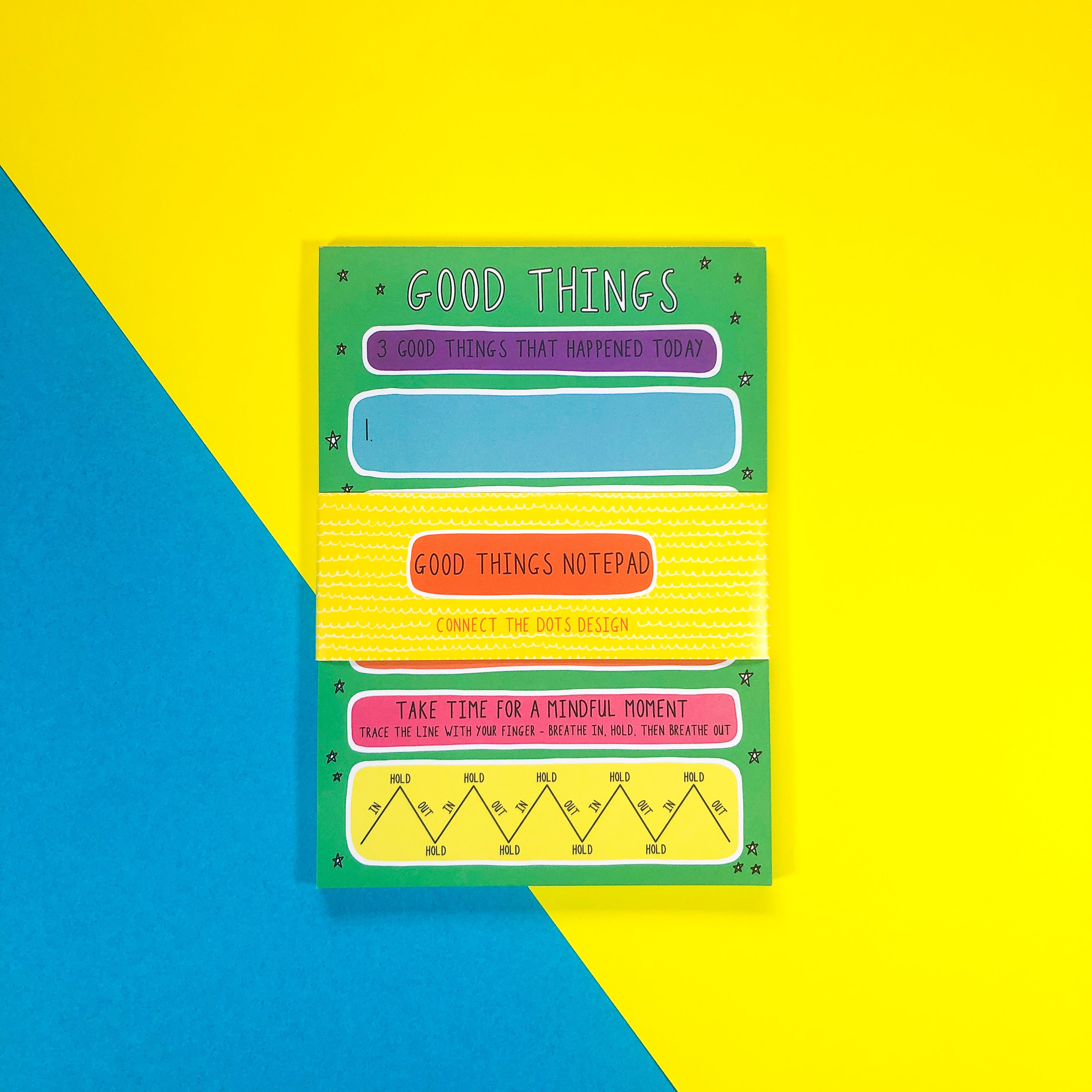 Irish Notepads - Gratitude Notepads - Connect The Dots Design